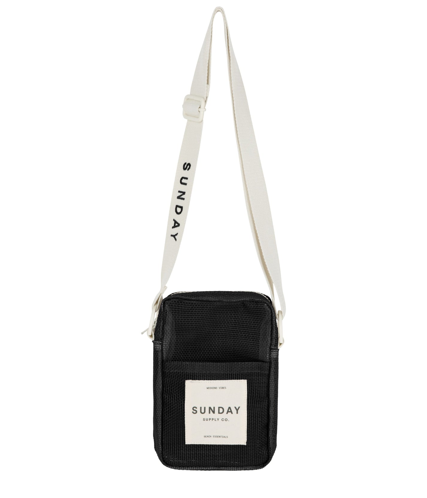Black Rock Mesh Crossbody Bag | Sunday Supply Co.