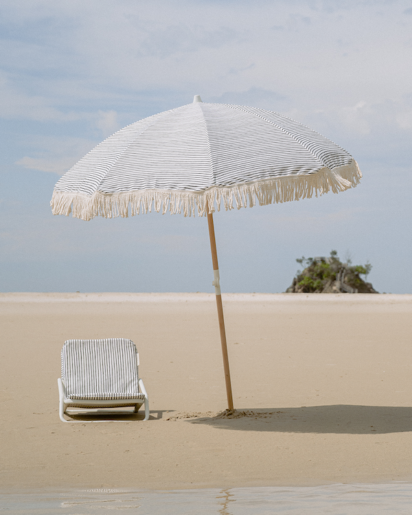Natural Instinct Beach Umbrella w/ UPF50+ Protection | Sunday Supply Co.