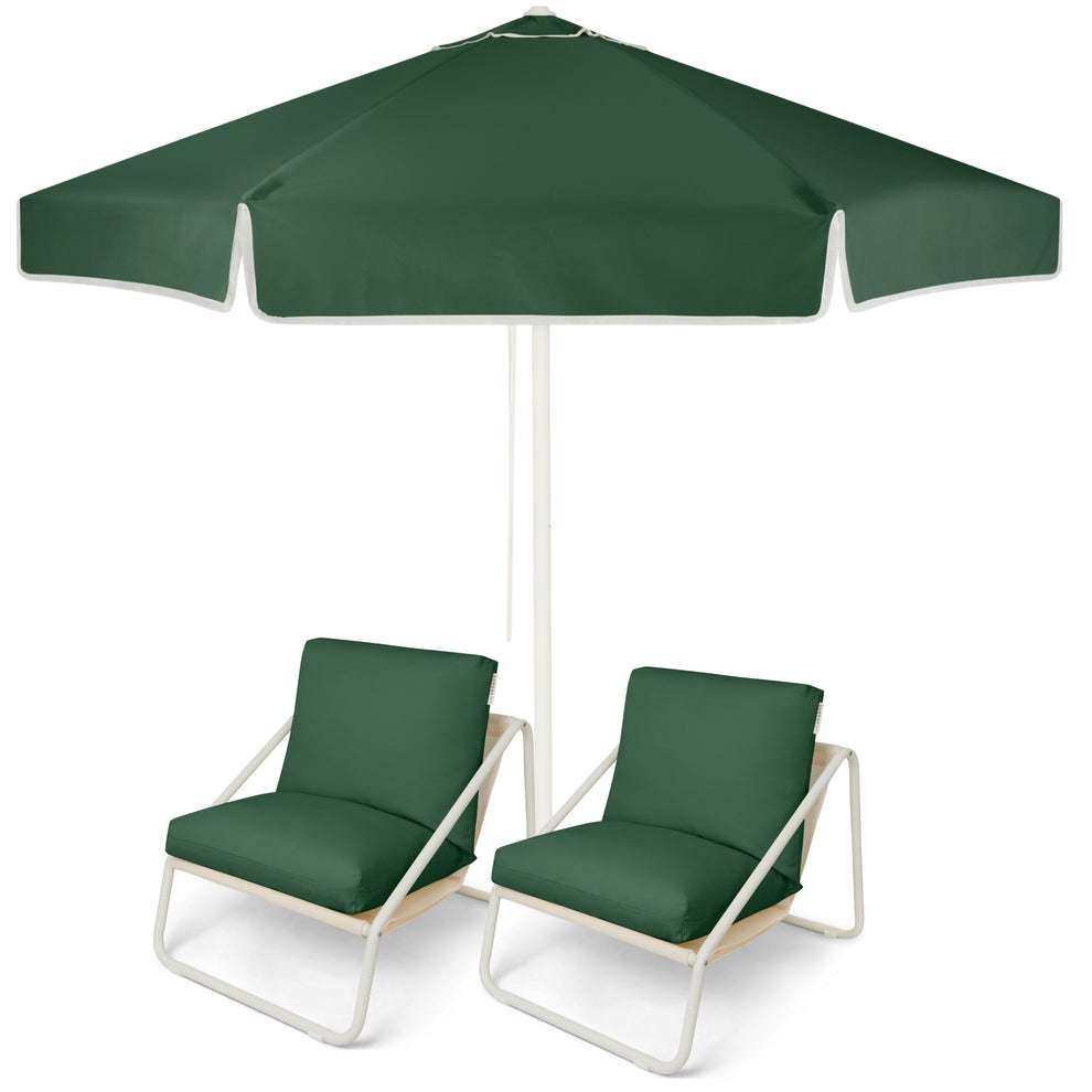 Native Market Umbrella and Outdoor Chair Set | Sunday Supply Co.